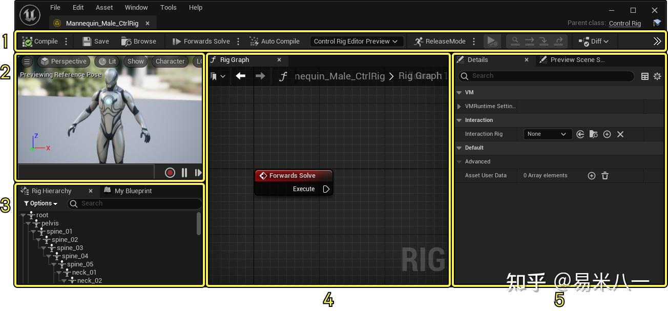 UE5 -- Control Rig与IK Rig介绍 - 知乎