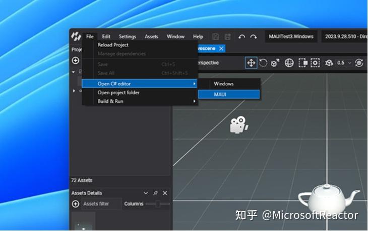使用 .NET MAUI 和 Evergine 构建 3D 应用程序和内容 - 知乎