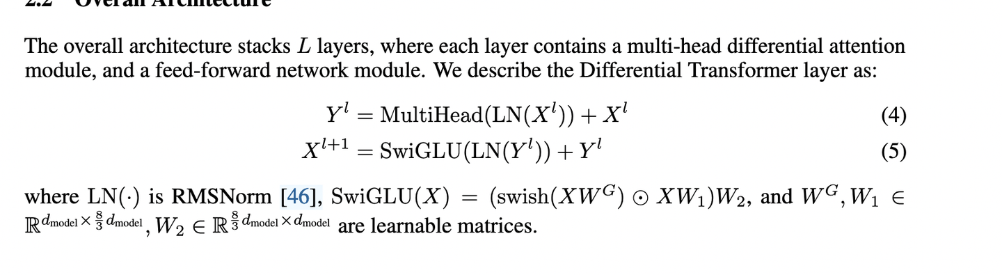 论文阅读：Differentical Transformer 差分Transformer - 知乎