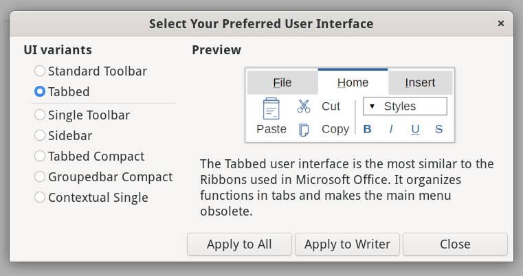 如何使 LibreOffice 看起来像微软 Office | Linux 中国 - 知乎
