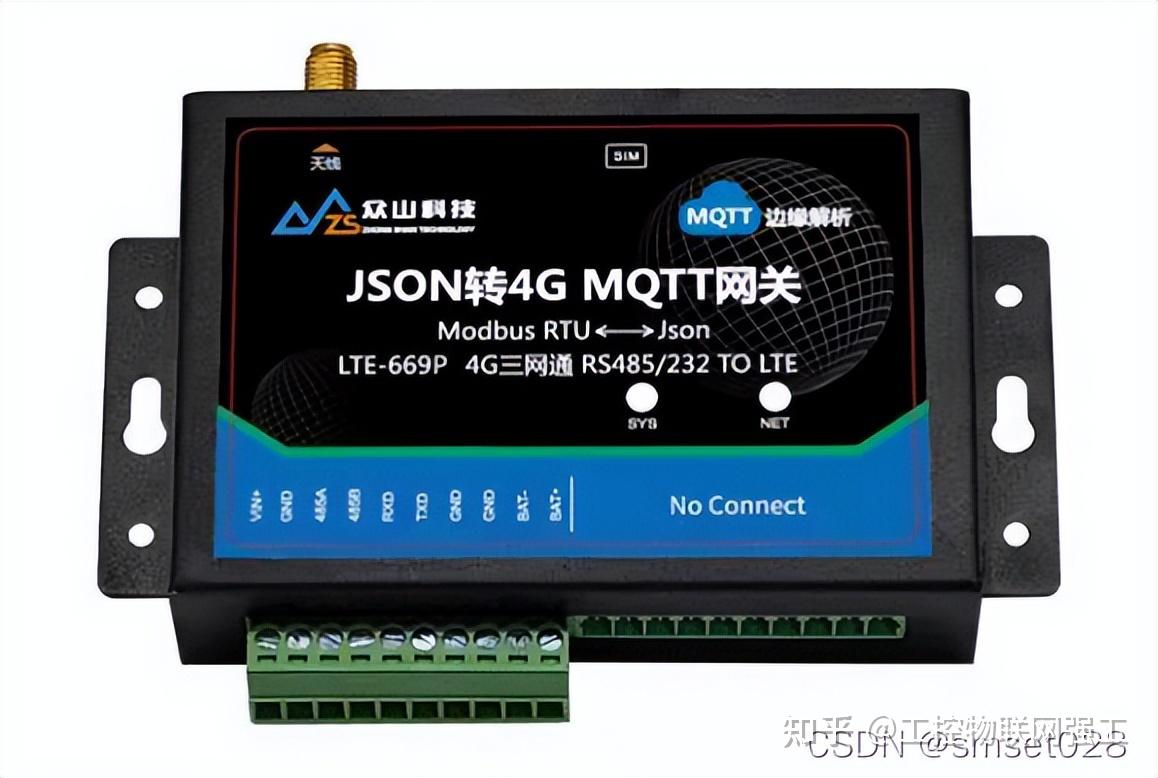 4G Modbus Json边缘网关接入阿里云iot平台 - 知乎