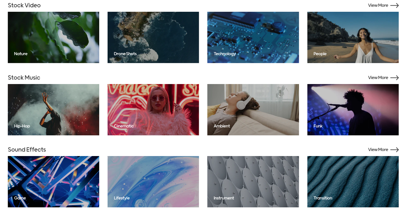 酷站推荐 - mixkit.co - Mixkit | 免费短视频剪辑素材资源