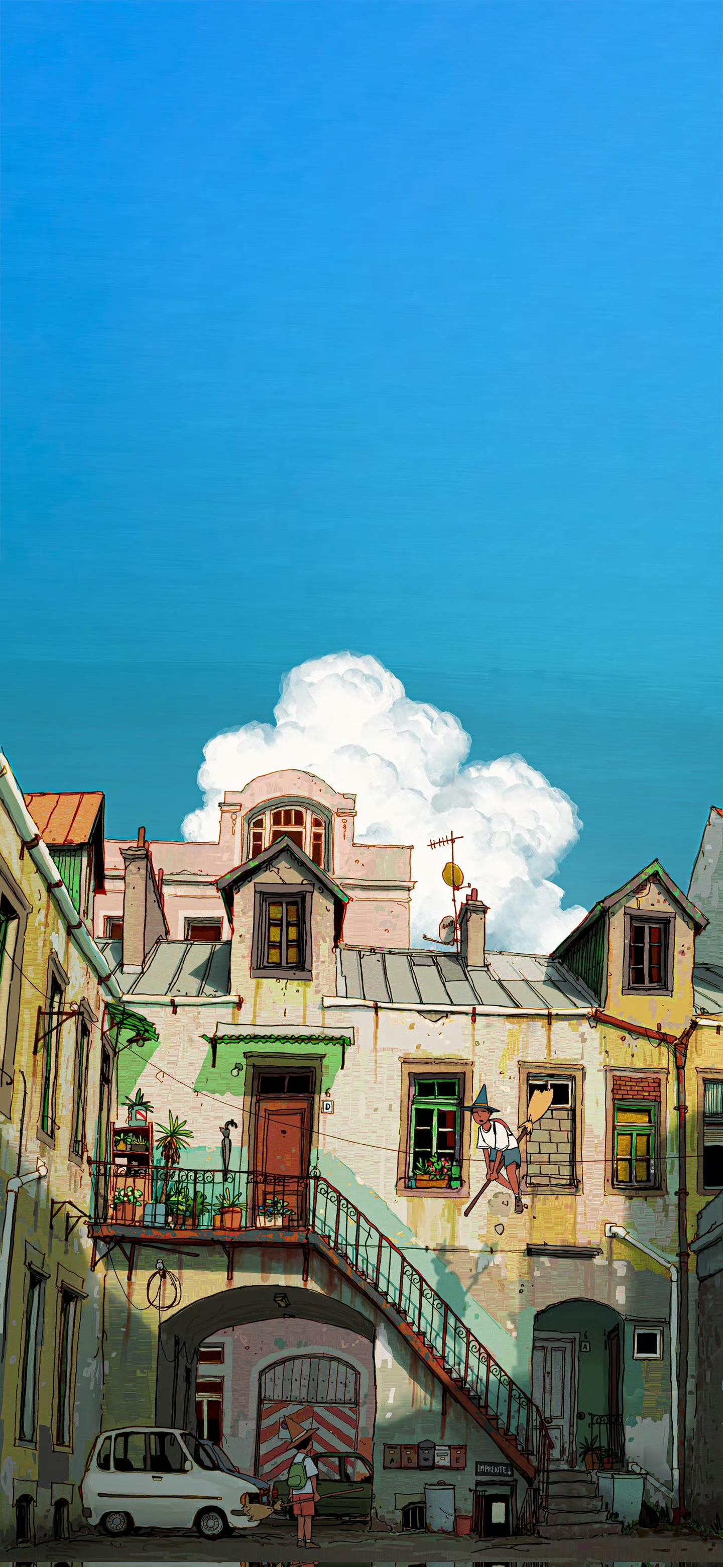 绝美宫崎骏手机壁纸！每一张都值得收藏！ - 知乎