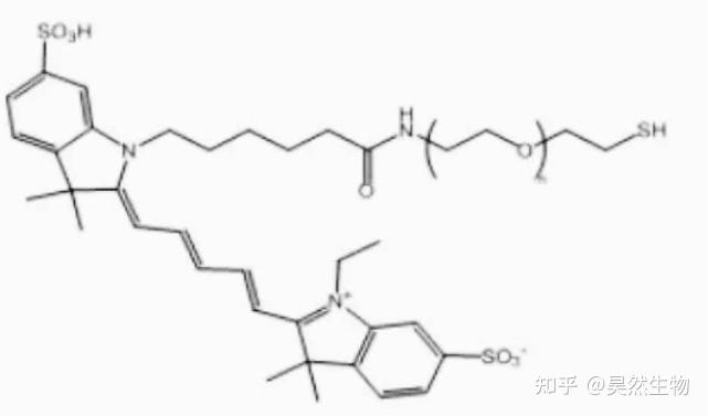 Cy5.5-PEG-Thiol ，CY聚乙二醇-巯基thiol荧光染料，cy5.5-PEG2000-SH - 知乎