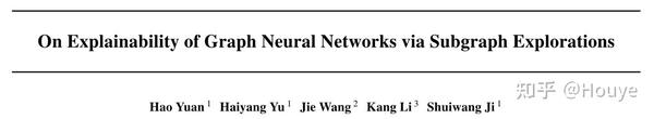 ICML 2021|基于子图结构的GNN解释模型 - 知乎