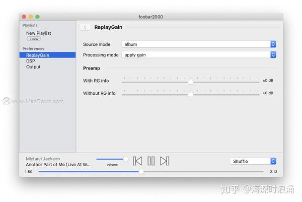 foobar2000推出MacOS版，跟win版比简陋了些~ - 知乎