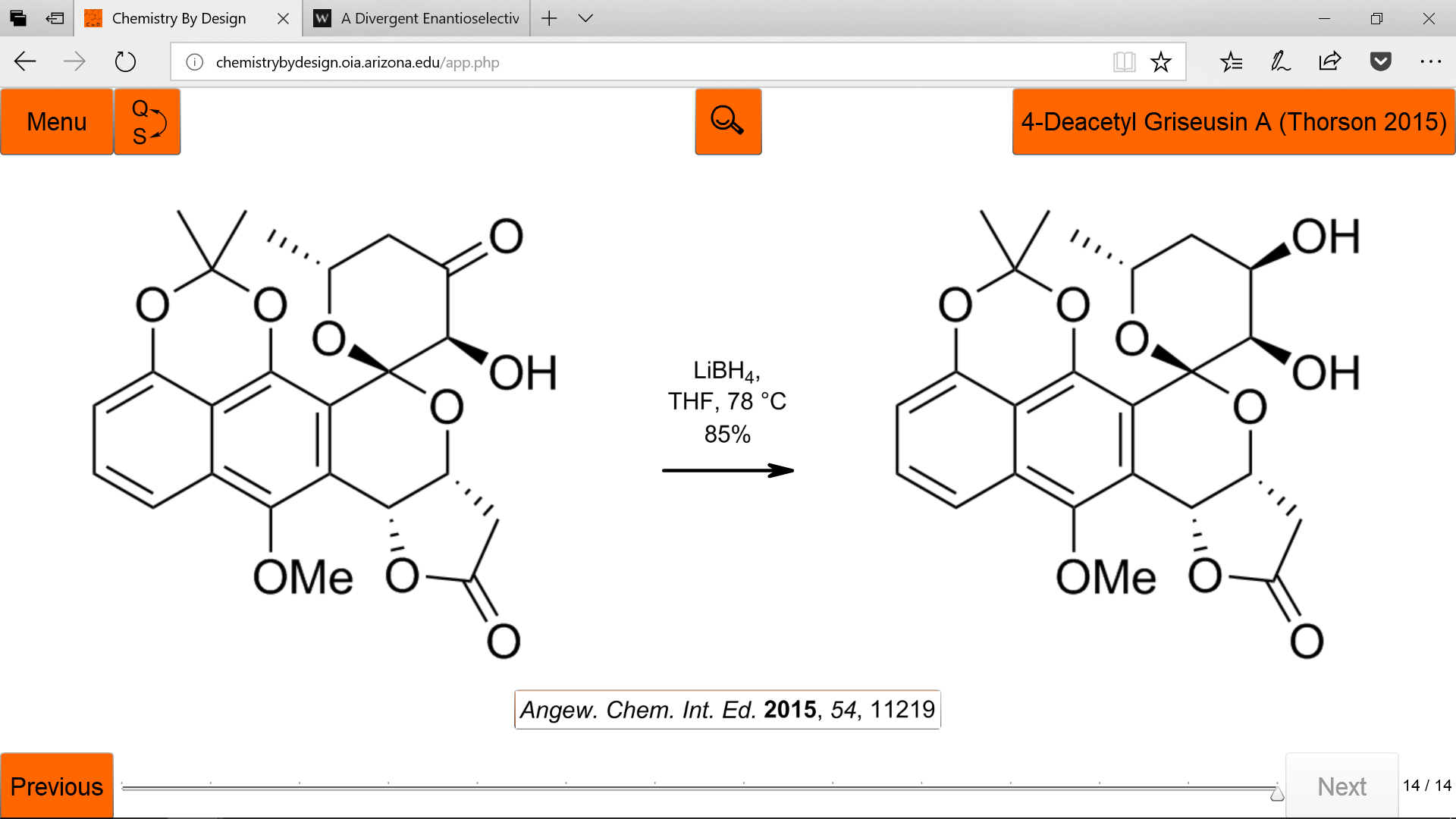 Chemistry by Design-一个有机合成路线数据库 - 知乎