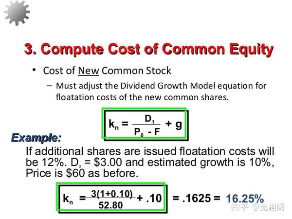 学习笔记（cost of capital 资本成本） - 知乎