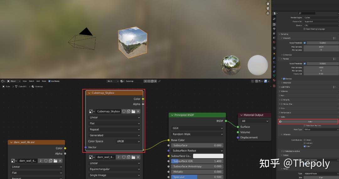 Blender | HDRI转Cubemap - 知乎