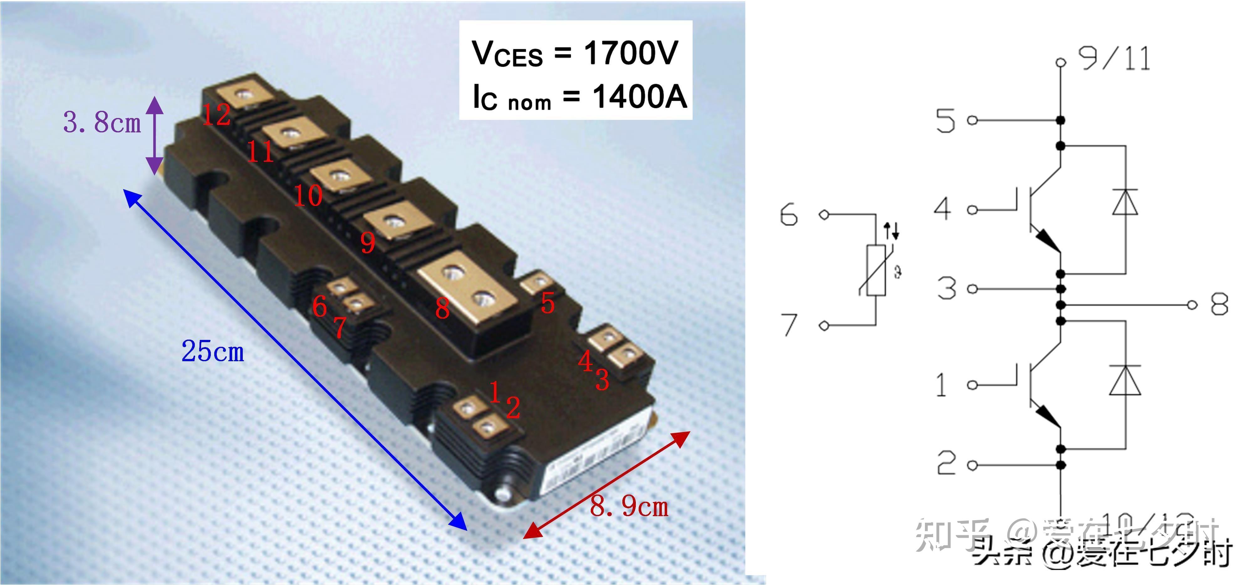 半导体IGBT模块内部结构的详解； - 知乎