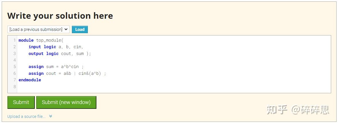 HDLBits: 在线学习 SystemVerilog（十一）-Problem 60-64 - 知乎