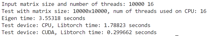 Libtorch 与 Eigen 矩阵运算性能对比 - 知乎