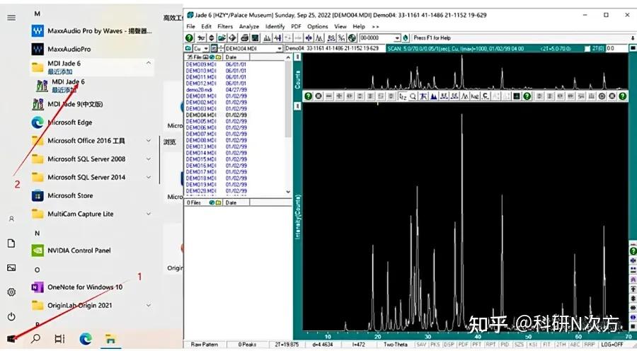 科研干货 | jade+origin处理XRD数据，必看！ - 知乎
