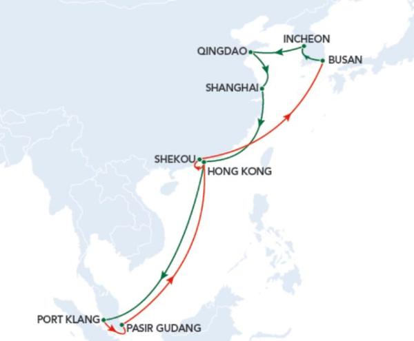 马来西亚海域一集装箱船起火 - 知乎