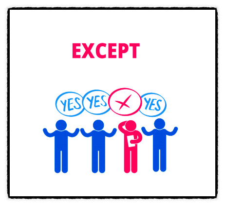 but、except、except for、besides 都可以表示“除了”，他们有什么区别？ - 知乎