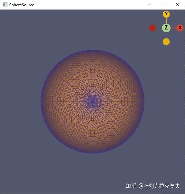 VTK官方示例Python版112 - SphereSource.py - 知乎