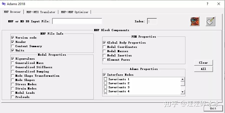 Adams软件各模块功能说明 - 知乎
