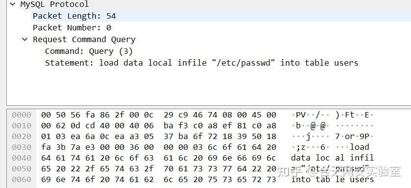 Mysql LOAD DATA读取客户端任意文件 - 知乎