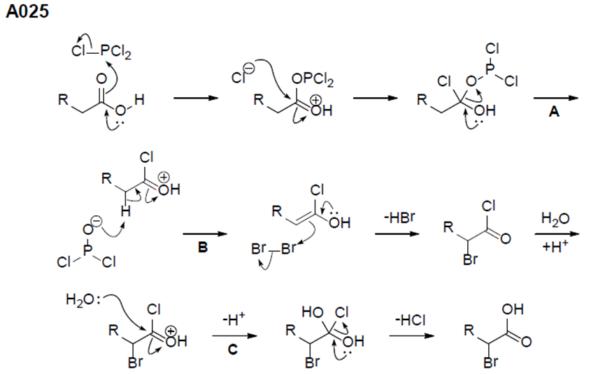 每日有机反应机理分享（36）——羧酸的α位溴化 - 知乎