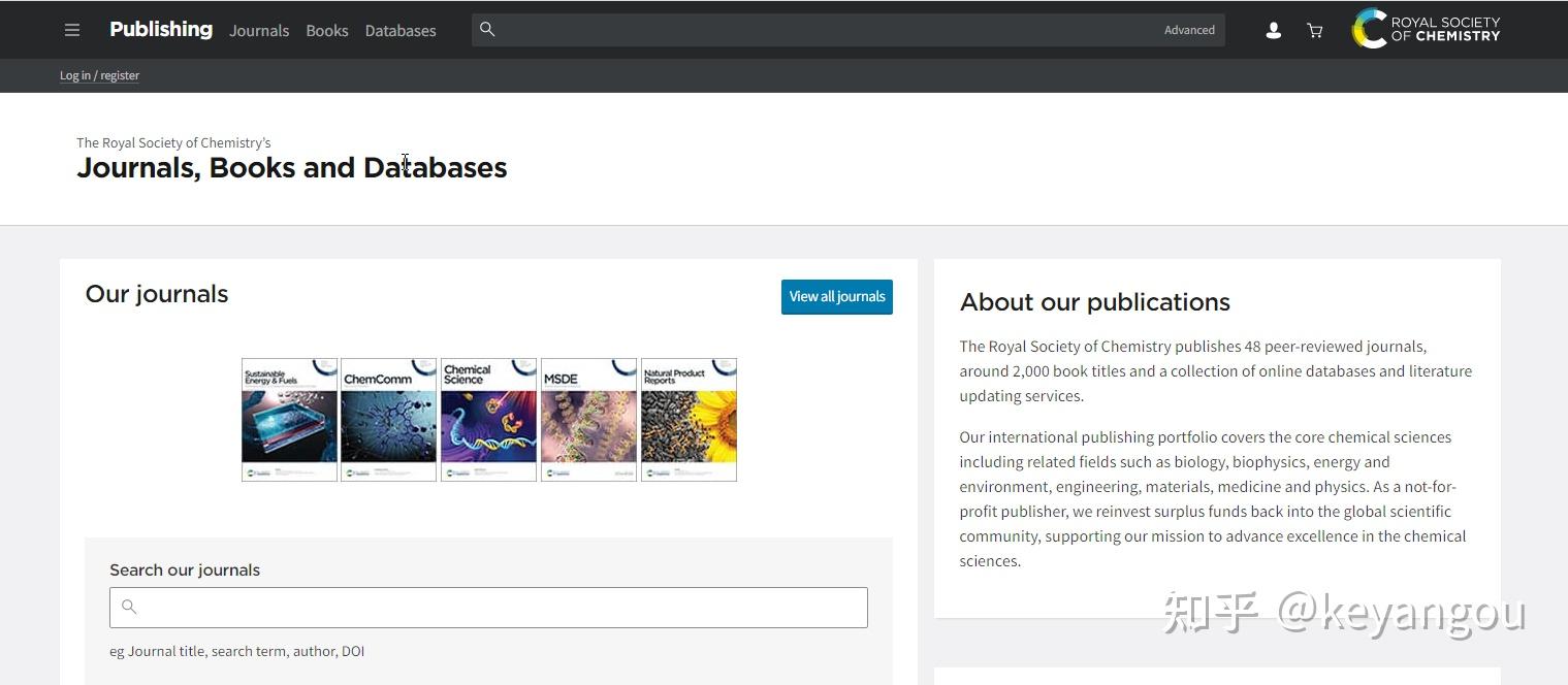 如何下载最新RSC数据库文献？ - 知乎