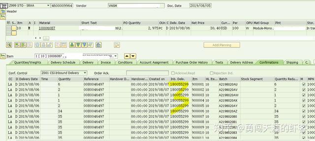 「SAP技术」VL09试图冲销内向交货单收货报错-处理单位已被修改. - 知乎