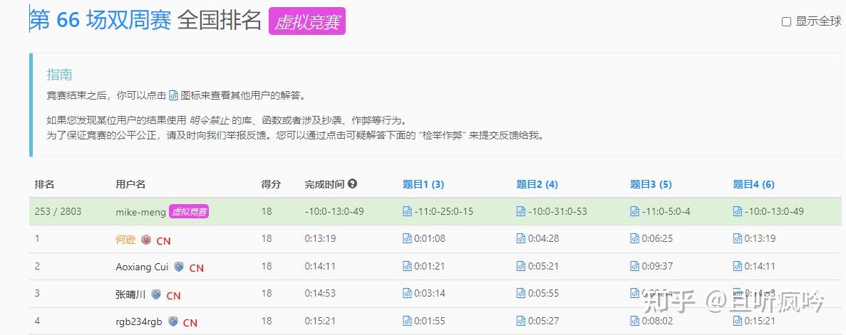 leetcode biweekly contest 66 - 知乎