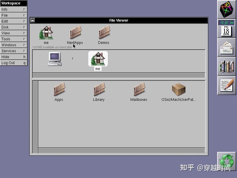 穿越时间的操作系统界面考古6-苹果Mac OS X系统的基石OPENSTEP 4.2 - 知乎