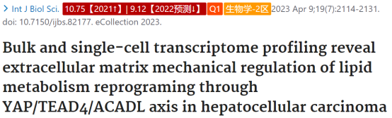 Q1区10分+单细胞联合bulk RNA！聚焦热点方向“代谢”，打造生信分析文章新高度！ - 知乎