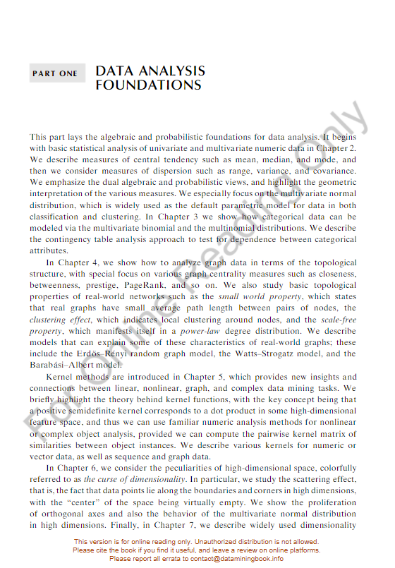 【经典书】数据挖掘和机器学习:基本概念和算法，附电子书与PPT - 知乎