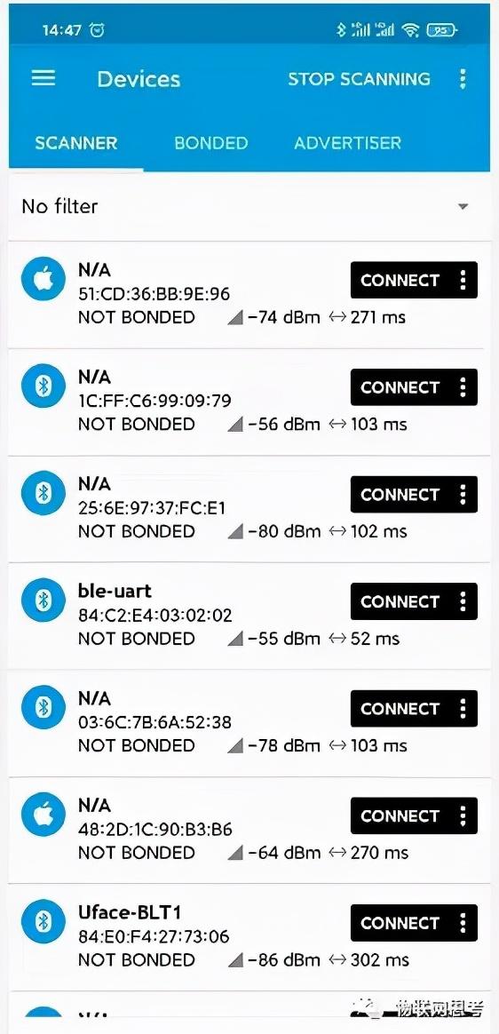 几款常用的ble调试app（nRF Connect、BLE调试助手、LightBlue） - 知乎