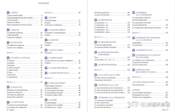 新版法语语法渐进高级 Grammaire progressive avancé B1B2 - 知乎