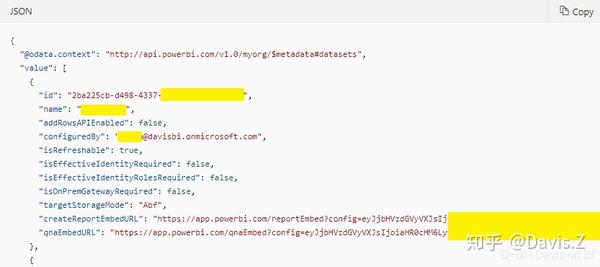 利用Python调用Power BI REST API - 知乎