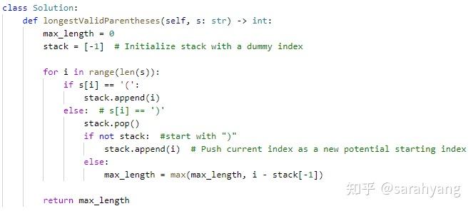 Leetcode 32 Longest Valid Parentheses - 知乎