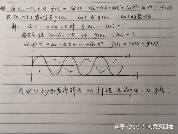代数：切比雪夫多项式的应用 知乎 