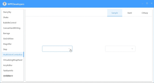 WPF 实现多选下拉控件 - 知乎