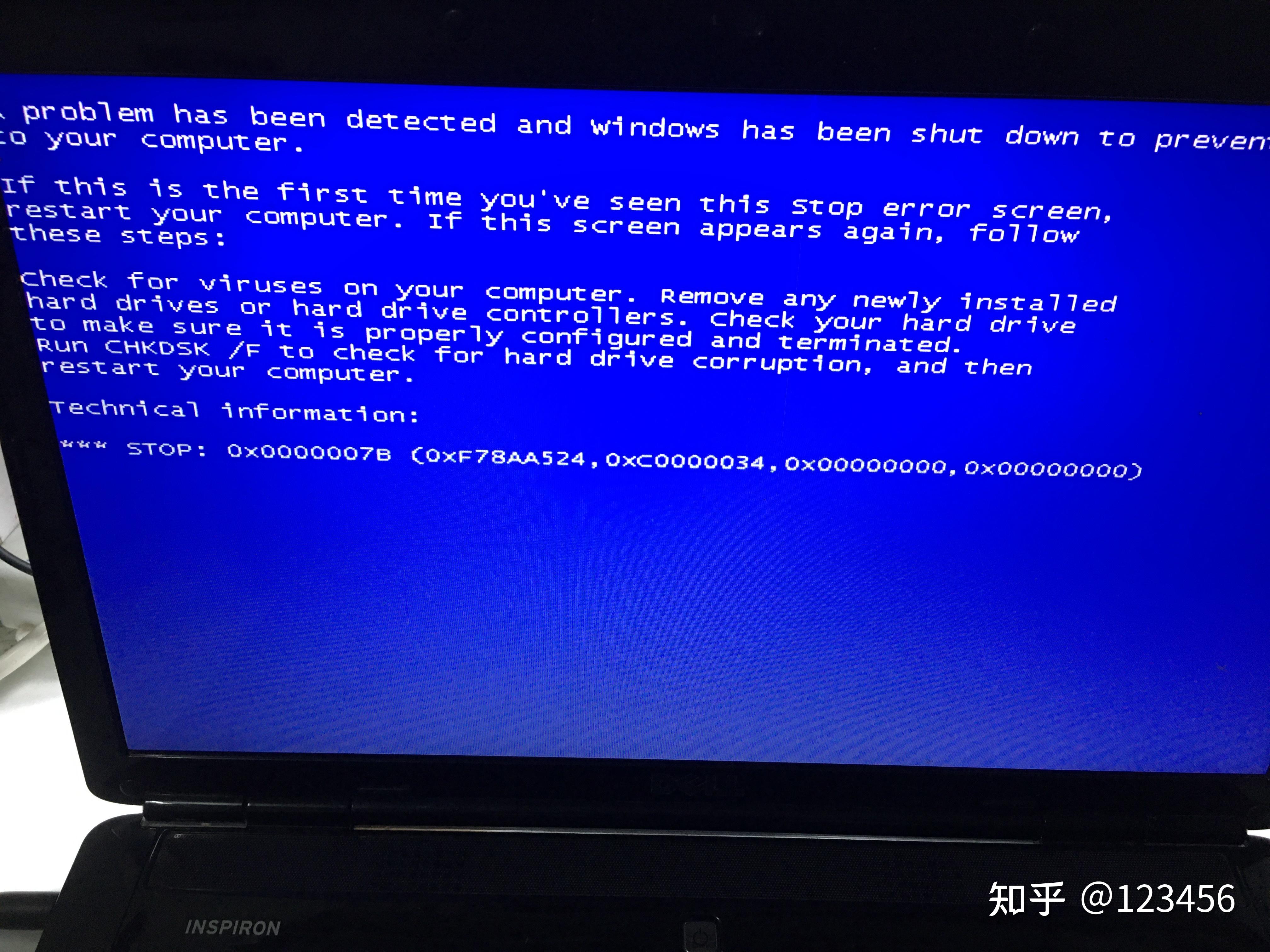 电脑蓝屏 - 知乎