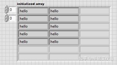 如何在LabVIEW中创建2D数组？ - 知乎