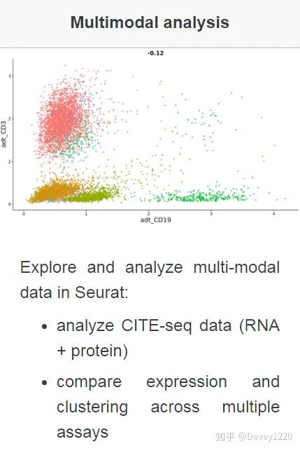 Seurat包学习笔记（五）：Using Seurat with multi-modal data - 知乎