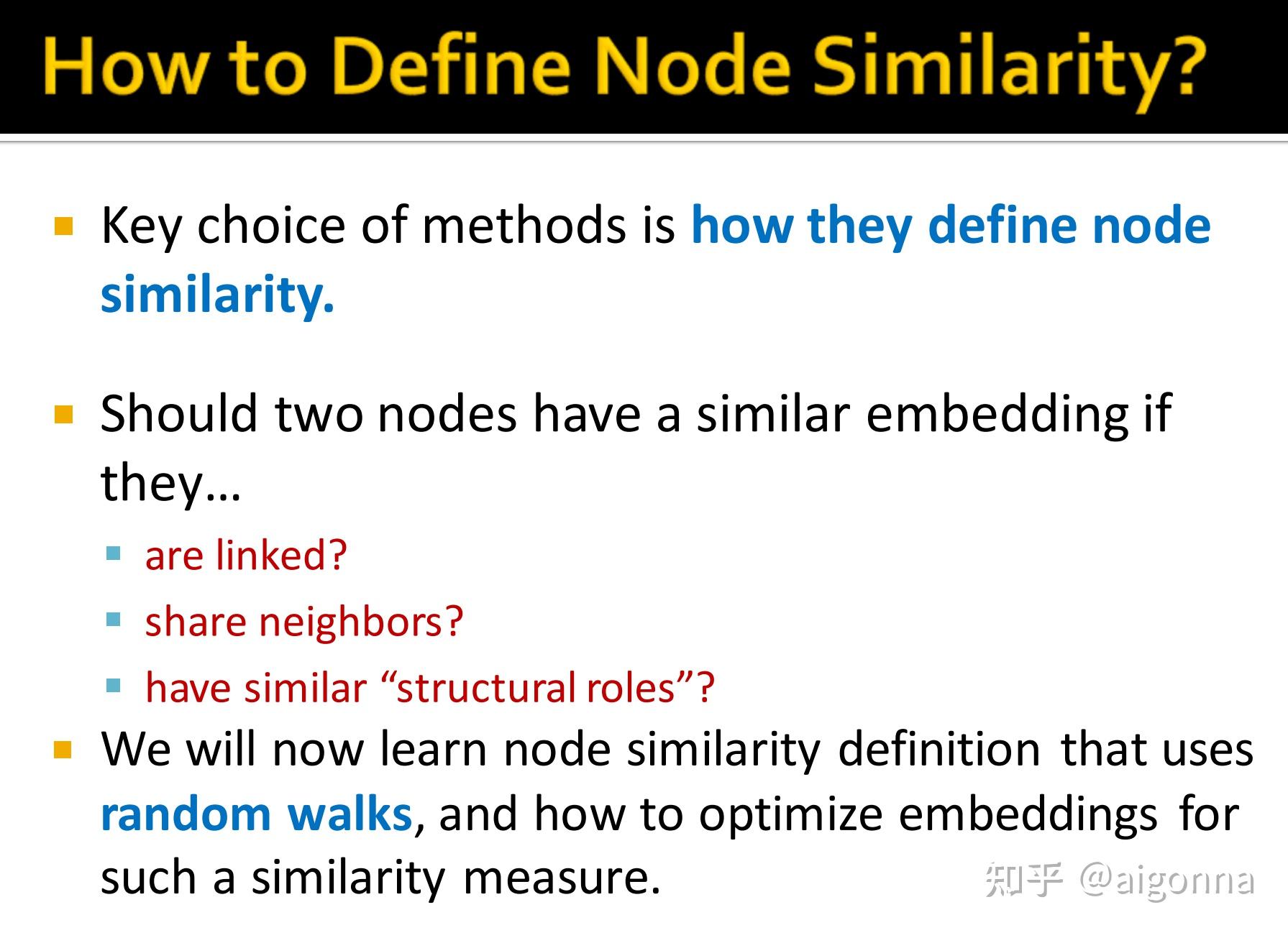 CS224W笔记-3-1. Node Embeddings - 知乎