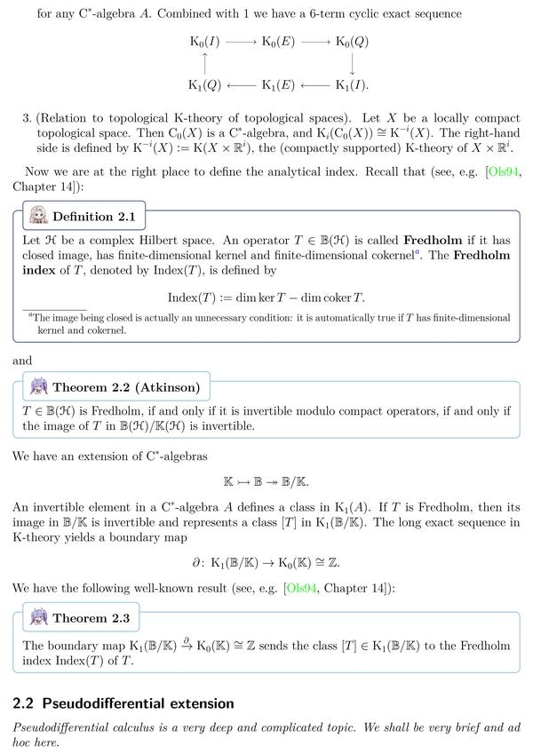 Atiyah-Singer指标定理 - 知乎