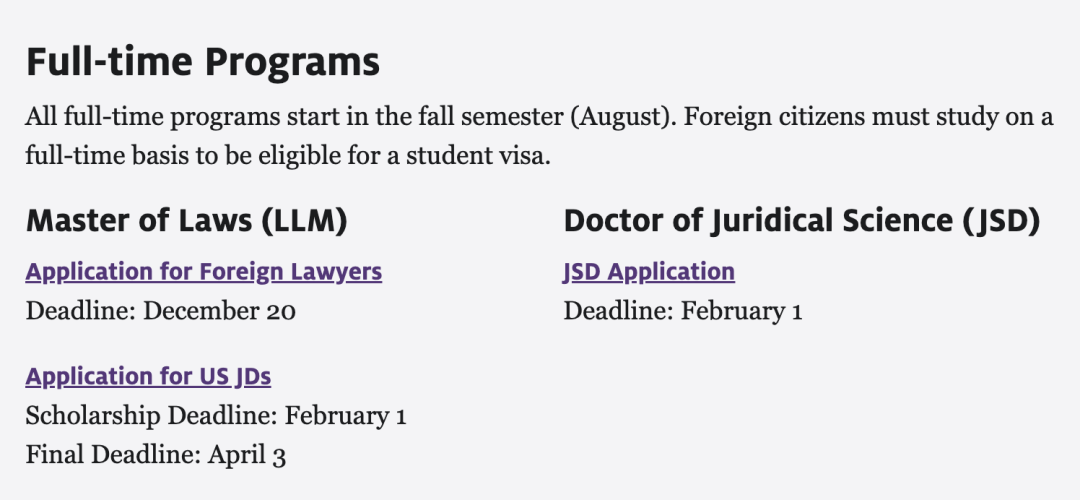 美国T14——NYU LLM申请要求 项目解析（附400+法律项目信息汇总） - 知乎