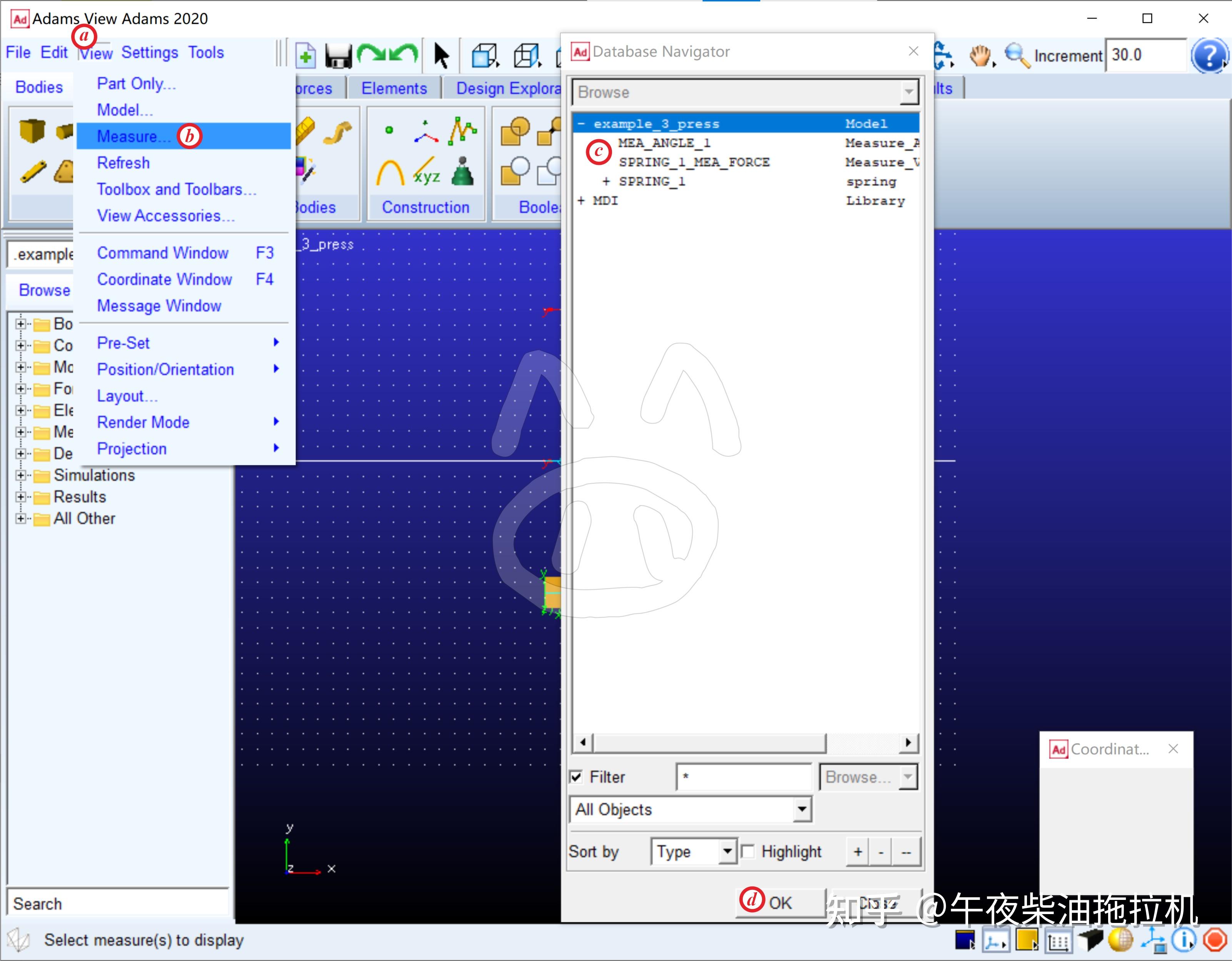 跟我一起学Adams虚拟样机: 基础篇(二) 动力学仿真基操，以曲柄滑块压力机为例 - 知乎