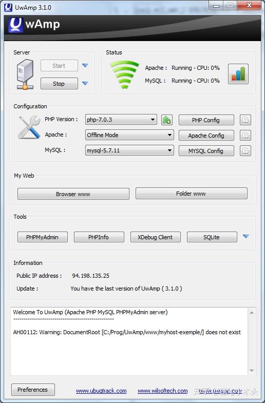 WAMP 服务器 UwAmp - 知乎