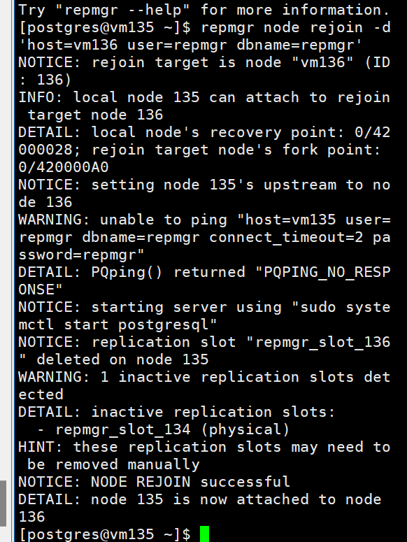 repmgr安装及常用运维指令 - 墨天轮