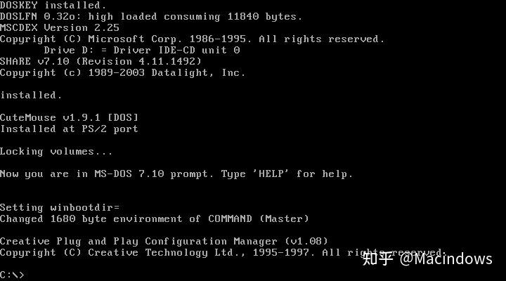 回顾一下历代MS-DOS - 知乎