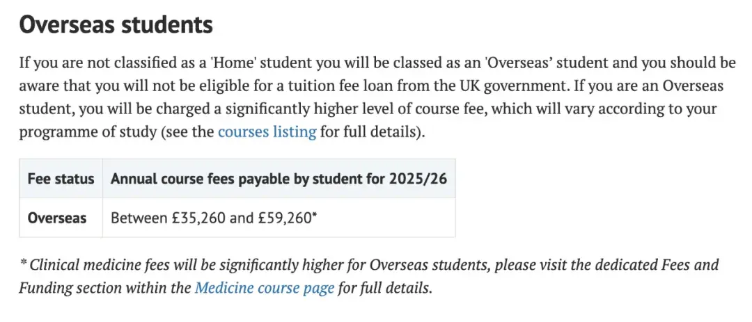 英国名校学费大揭密！25Fall留学费用全解析，你准备好了吗？ - 知乎