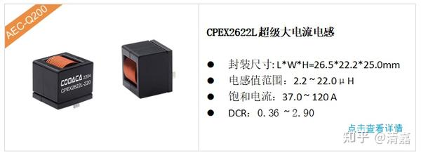 科达嘉 | 解密CPEX超级大电流电感系列 - 知乎