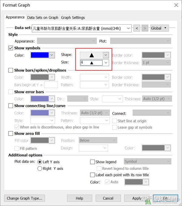 GraphPad Prism XY表图形绘制—— 散点图 - 知乎