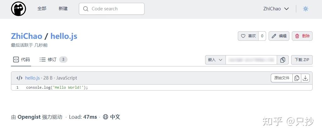 私有化部署 Opengist 代码片段管理工具 完美替代 GitHub Gist - 知乎