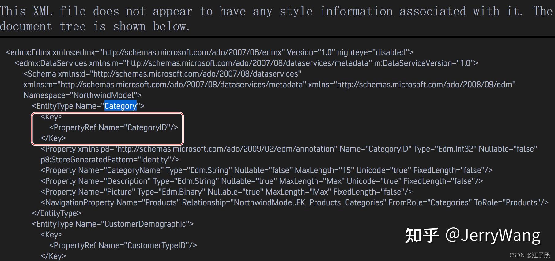 OData metadata 定义中，entity type key 的作用是什么 - 知乎